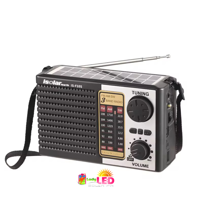Radio Solar AM/FM – LADY LED SOLAR PR